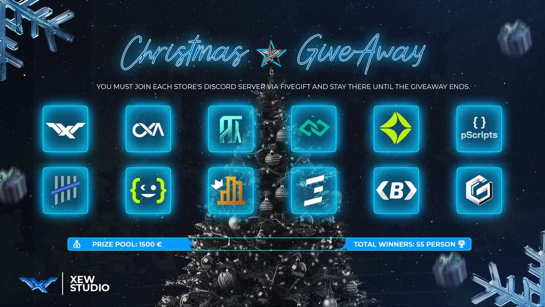 Fivegift - The best fivem giveaway platform
