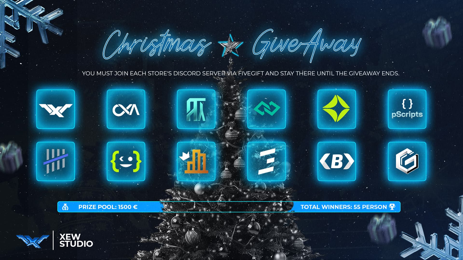 Fivegift - The best fivem giveaway platform