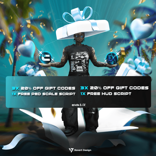 Fivegift - 🎁 Coda & EX Script Giveaway