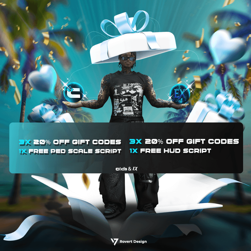 Fivegift - 🎁 CodeHub & EX Script Giveaway