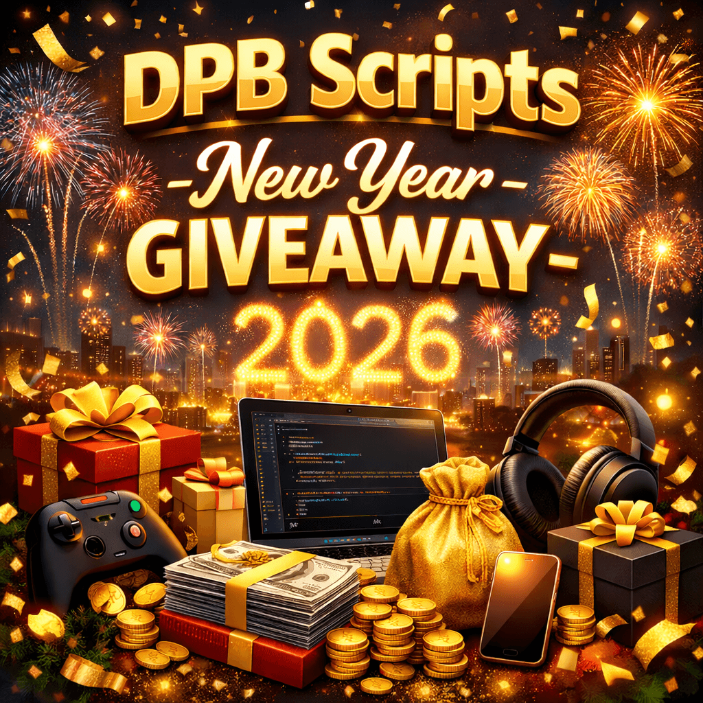 Fivegift - DPB Scripts - New Year Giveaway