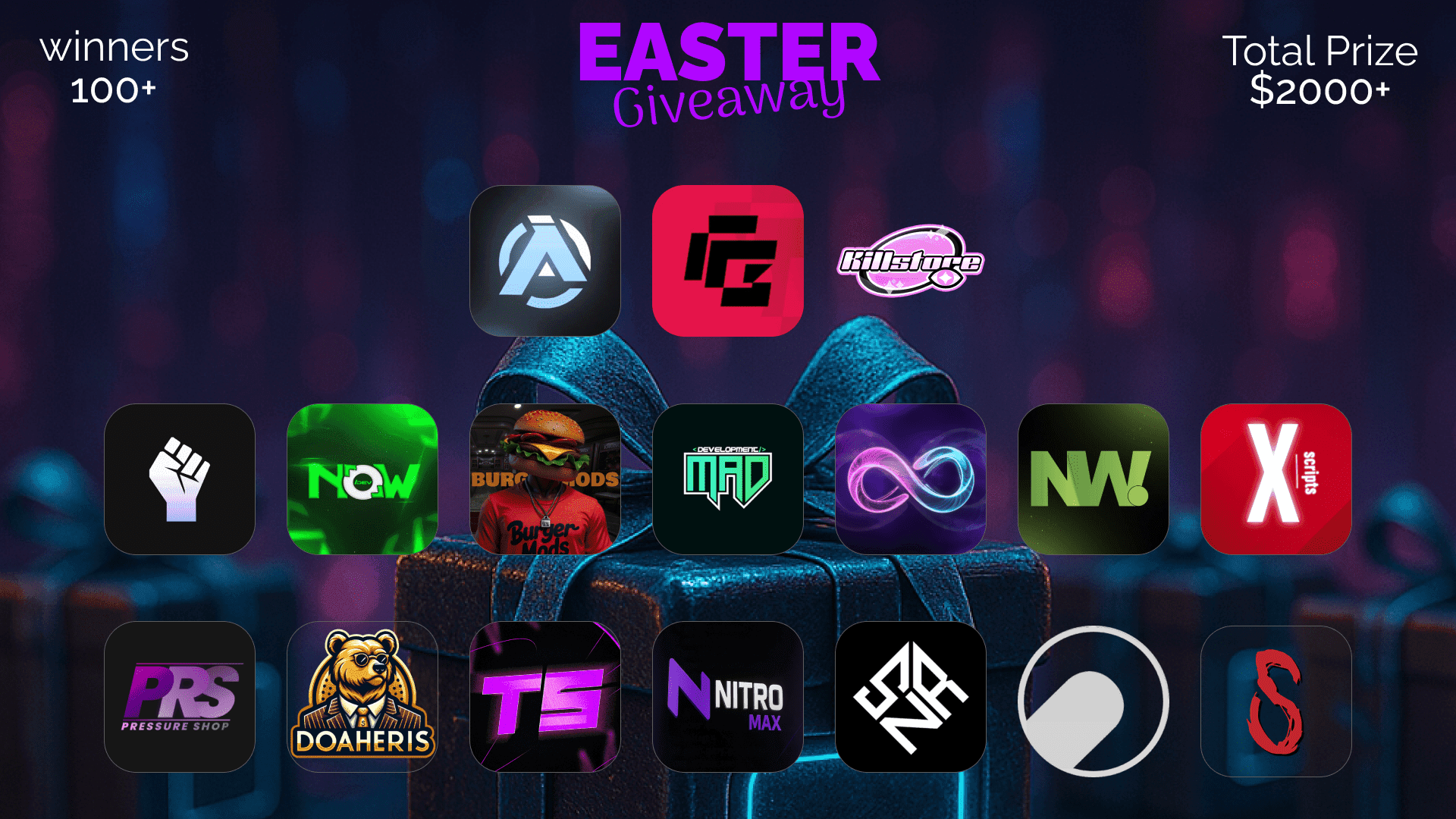 Fivegift - The best fivem giveaway platform