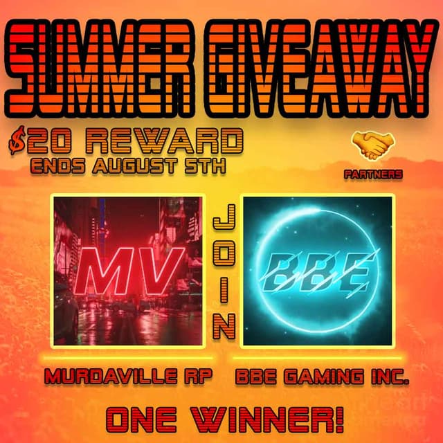 Fivegift - [Murdaville RP] Summer Giveaway