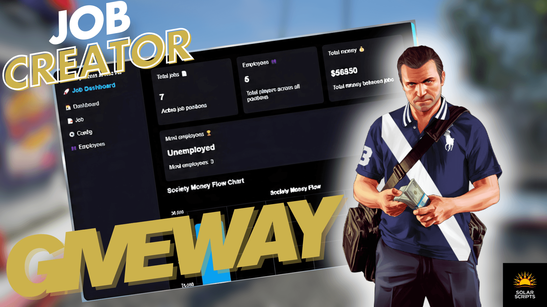 Fivegift - SOLAR SCRIPT AUGUST MONTH GIVEAWAY