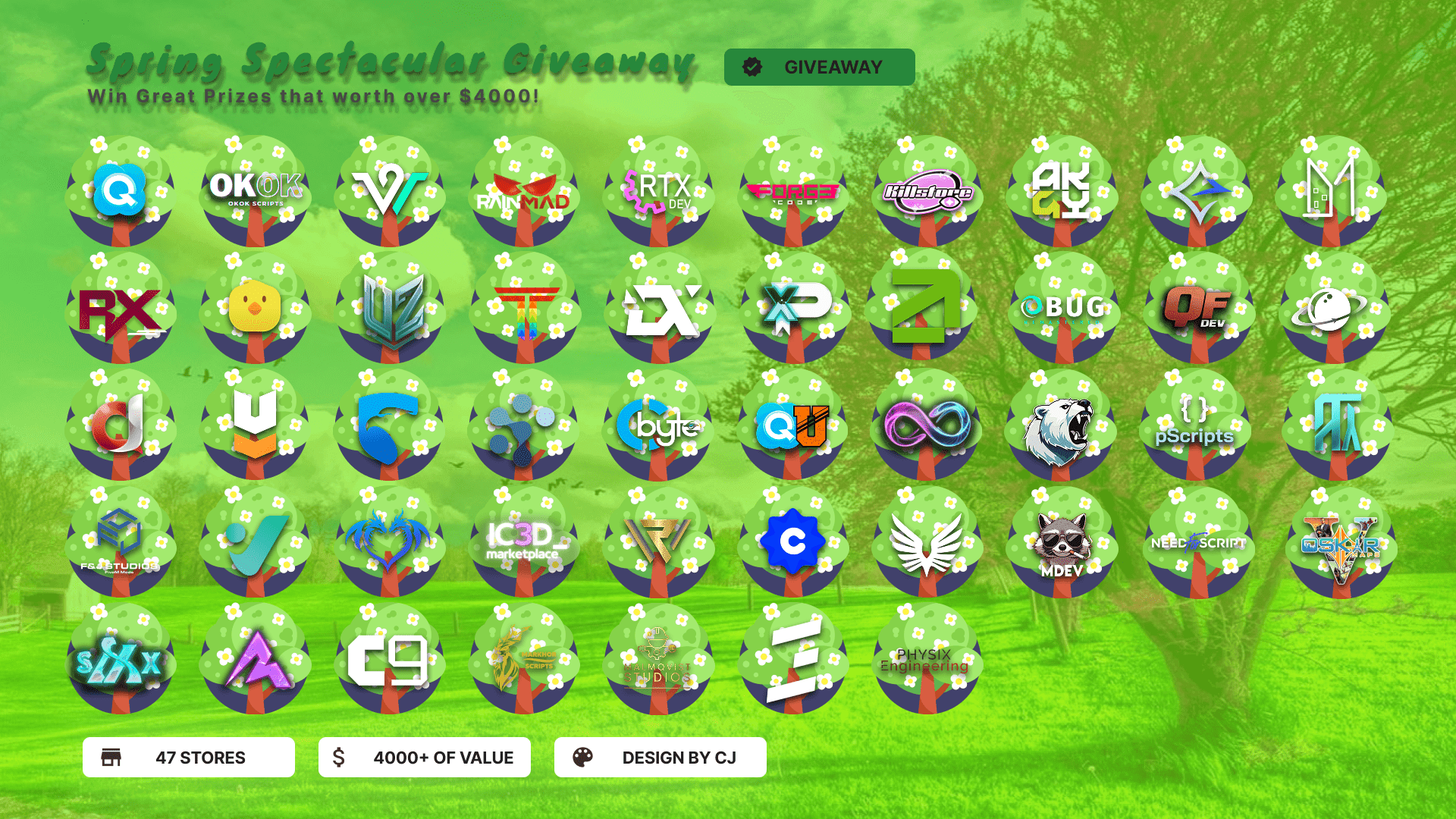 Fivegift - The best fivem giveaway platform