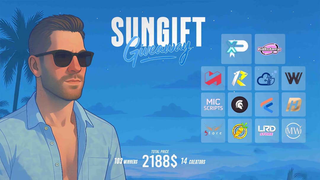 Fivegift - SUNGIFT GIVEAWAY